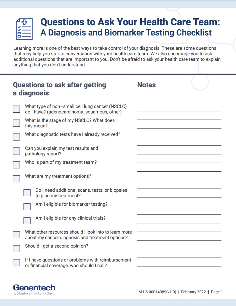 Find Info On Non Small Cell Lung Cancer Resources & Organizations ...